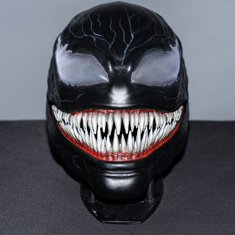 Scary Black Symbiote Matte Mask – Ecoooc